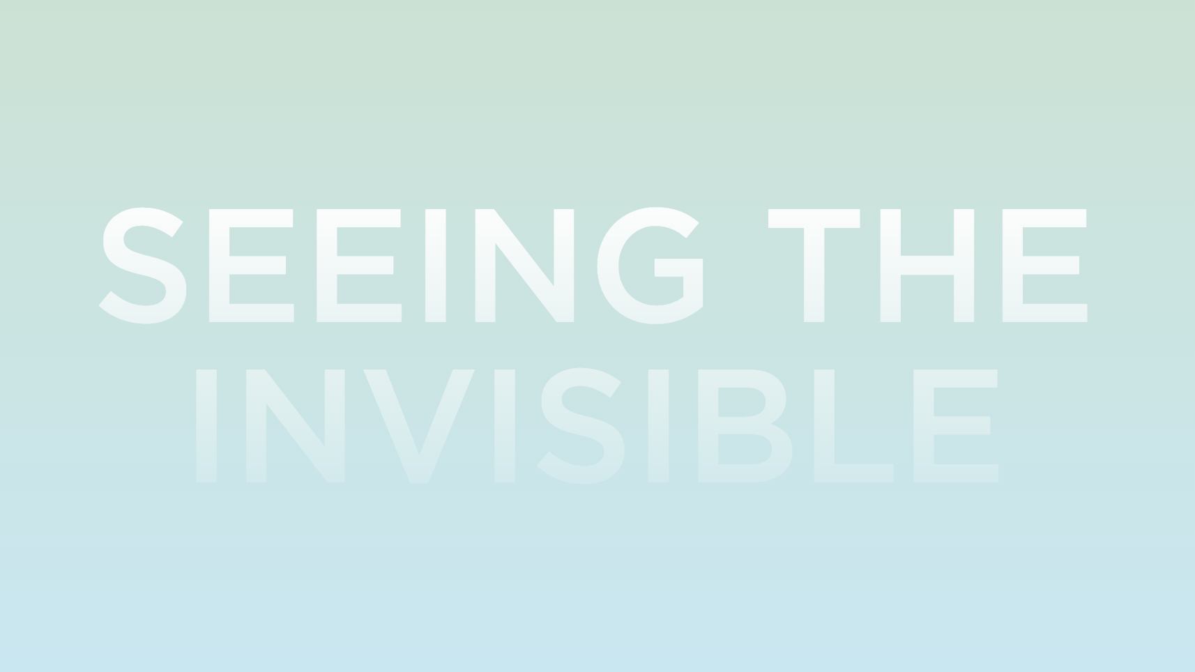 Seeing the Invisible by Cristina Tarquini - Experiments with Google